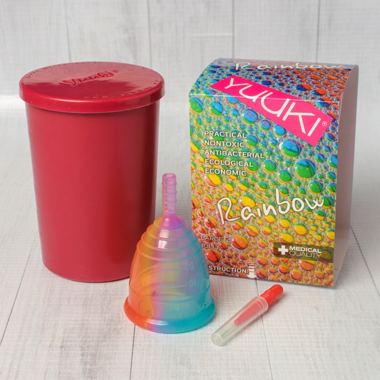 Compra Copa menstrual RAINBOW Jolly Classic en Yuuki Cup Mexico